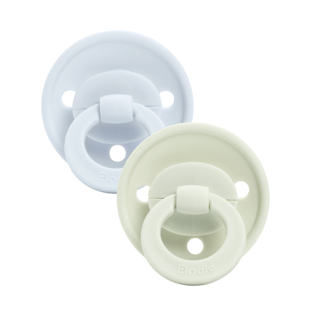 Binky Bundle Natural Rubber 3+ months - Gelato Green | Elodie